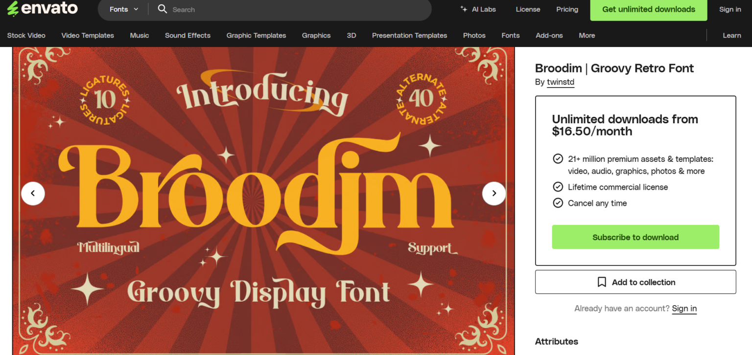 1960s Fonts: The Best Groovy & Retro Styles