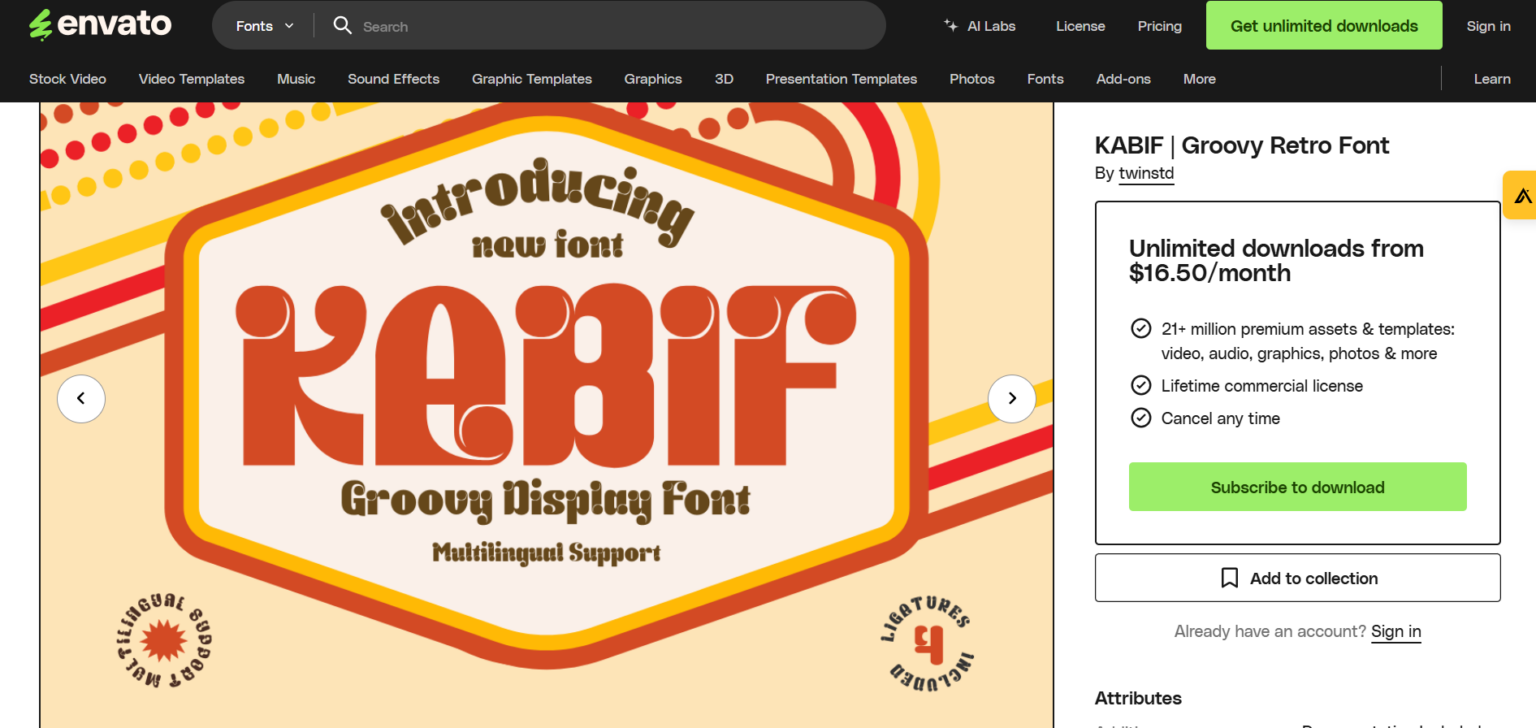 1960s Fonts: The Best Groovy & Retro Styles