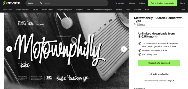 1950s Fonts: Best 50s Retro Styles for Designers