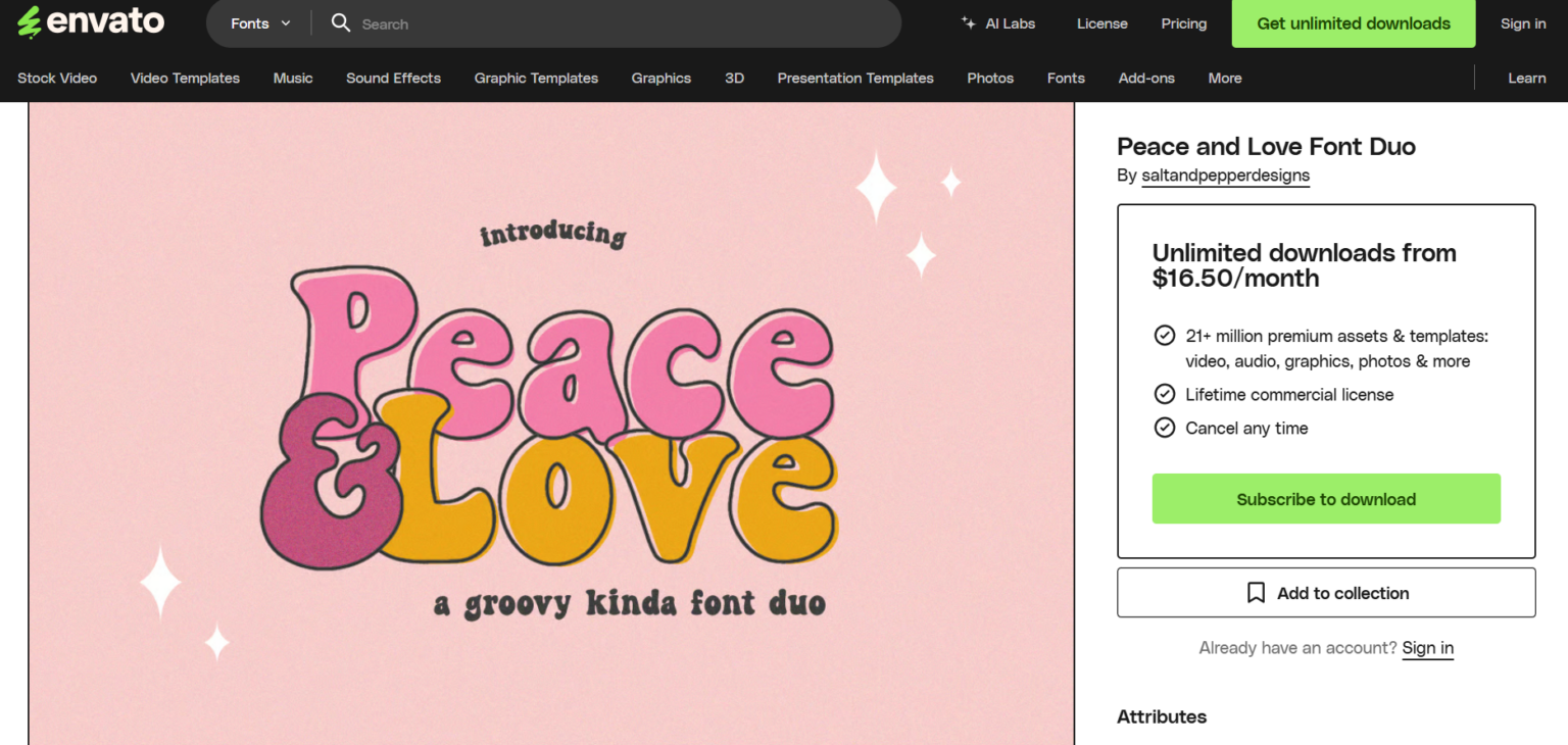 1960s Fonts: The Best Groovy & Retro Styles