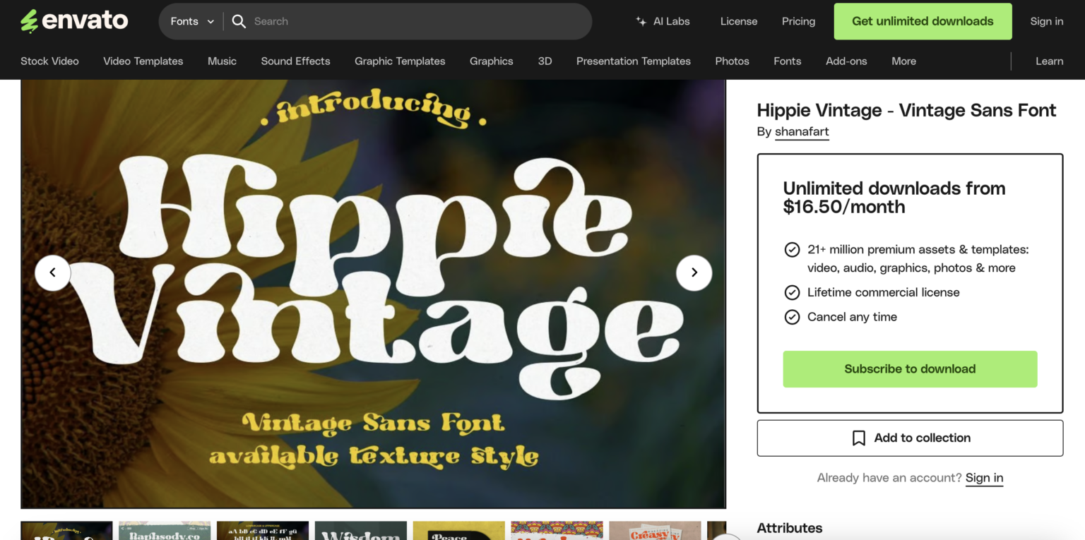 1960s Fonts: The Best Groovy & Retro Styles